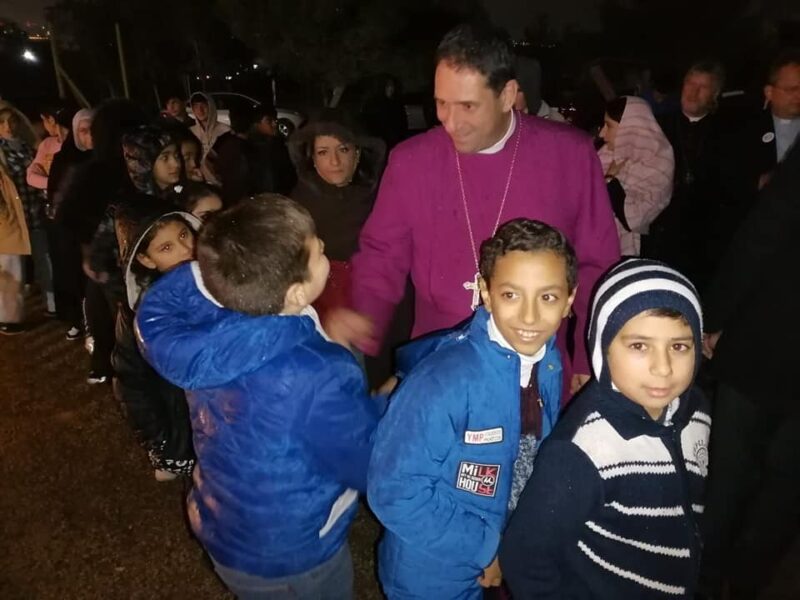 Archbishop Hosam Naoum visits the Theodore Schneller School in Jordan ...